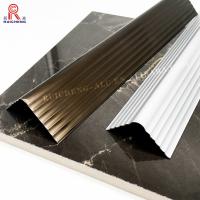 China 3 - 6m L Shape Aluminum Profile Wall Protector Corner Standard for sale