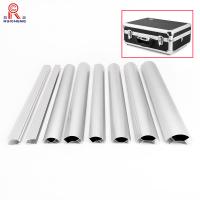 China Mill Finish Aluminum Frame Profile 5-9mm Height For Suitcase / Luggage Case for sale