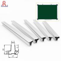 China Customized Whiteboard Extruded Aluminum Profile Electrophoresis / Sandblast for sale