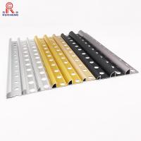 China Customized Color Aluminum Tile Edge Trim Ceramic Protection Round Shape for sale