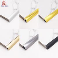 China Customized Color Aluminum Tile Edge Trim Ceramic Protection Round Shape for sale