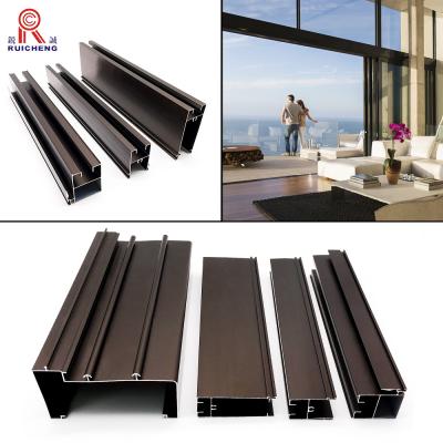 China ODM Aluminum Window Frame Extrusion Profiles , Slim Profile Aluminium Windows for sale