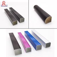 China Oval Aluminium 6061 Pipes TUV Approved 8mm Height Polished Treatment for sale