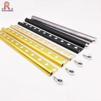 China Building Accessories Aluminum Tile Trim 6063 / 6061 Round Shape Extrusion Profile for sale