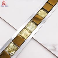 China 3mm Listello Tile Trim , Weather Resistant Mosaic Tile Strip In Shower for sale