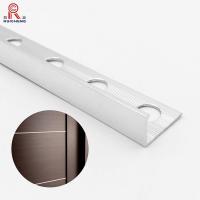 China 2.4m L Aluminum Tile Edge Trim Mill Finished Aviation 15mm Height for sale