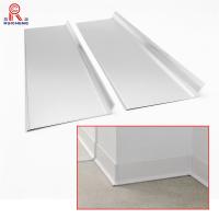 China Waterproof Skirting Aluminium Profile Electroplating Treatment 2.5m Length for sale