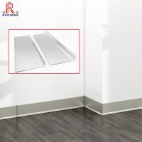 China Antislip Aluminum Skirting Board Abrasive Resistance 20mm Height for sale