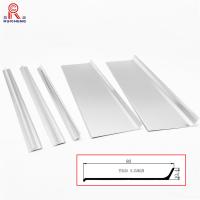 China Wall Decorative Aluminum Skirting Board Baseboards With Accessories for sale