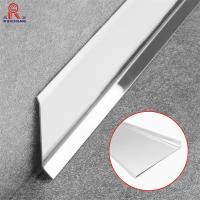 China Waterproof Skirting Aluminium Profile Electroplating Treatment 2.5m Length for sale