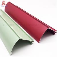 China Extruded Aluminium Curtain Rail Track T8 Temper Anodizing Oxidation for sale