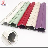 China 6063  Aluminium Curtain Track Gliders 2.0mm Thickness 12.5mm Height for sale