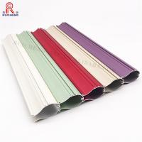 China Wooden Powder Coating Aluminium Curtain Rail Track T3 Temper OEM for sale