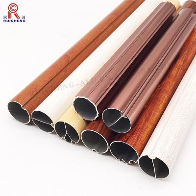 China 6061 Aluminium Curtain Rail Track Antioxidation T3 Temper For Rail Poles for sale
