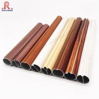 China Fluorocarbon Coating Aluminium Curtain Rail Track Anticorrosion For Roller Blind for sale