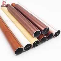 China Wall Mounted Aluminium Curtain Rail Track 12.5mm Height 6000 Series for sale
