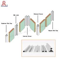 China Mill Finished Aluminum Corner Tile Trim 2400mm Length ISO14001 Certification for sale