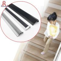 China 3mm Aluminum Stair Nosing For Concrete Stairs Powder Coating for sale