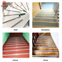 China 3mm Aluminum Stair Nosing For Concrete Stairs Powder Coating for sale