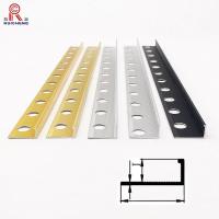 China Mill Finished Metal Edging For Ceramic Tile 0.9m Length ODM Available for sale