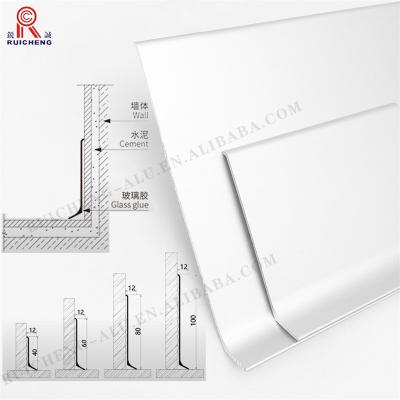 China Skirting Board Extrusion Line Customied Colors For Indoor Kitchen for sale