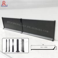 China Anodized Aluminum Skirting For Mobile Home 3mm Thickness Black Laminate for sale