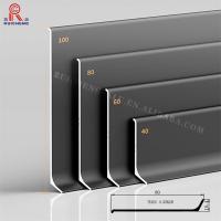China 7075 Aluminium Skirting 100mm Distortion Resistant Waterproof for sale