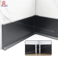 China 6063 Aluminum Skirting Board Anticorrosion 8.5mm Height OEM Available for sale