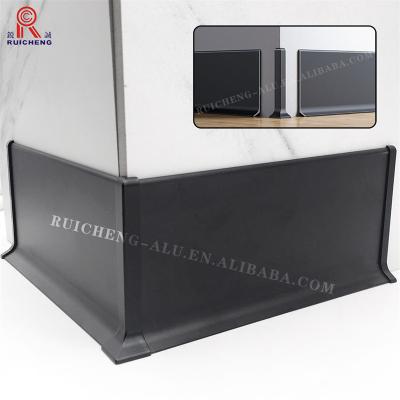 China Aluminium Skirting Board 2M Length White For Home Decoration for sale