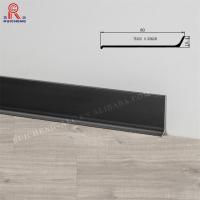 China Flooring Accessories 80mm Metal Skirting Board Lines For Protection for sale