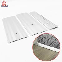 China Anodised Silver Aluminium Door Threshold Transition Strips 8.5mm Height for sale