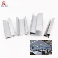 China 0.3mm Aluminium Extrusions For Led Lighting , T8 Recessed Aluminium Led Channel for sale