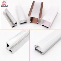 China Recessed Aluminium LED Strip Light Profile , Aluminium Profile For Strip Light for sale