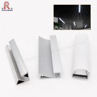 China Recessed Aluminium LED Strip Light Profile , Aluminium Profile For Strip Light for sale