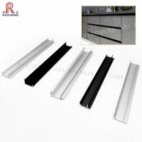 China Kitchen Aluminium Cupboard Handles , T3 AA6063 Extruded Drawer Pulls for sale