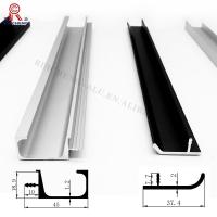 China G Section Aluminium Handle Profile ODM Available 8mm Height Brushing for sale