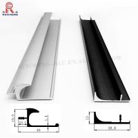 China Rush Resistant Aluminium Handle Profile , 1.2mm Thick Kitchen J Profile Handle for sale