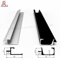 China Rush Resistant Aluminium Handle Profile , 1.2mm Thick Kitchen J Profile Handle for sale