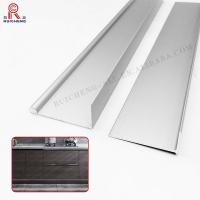 China 6060 Aluminium Handle Profile , T6 0.9mm J Profile Handle For Wardrobe for sale