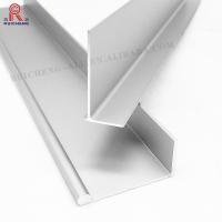 China 6060 Aluminium Handle Profile , T6 0.9mm J Profile Handle For Wardrobe for sale