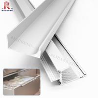 China 6061 Aluminium Handle Profile , 2500mm PVDF Paint G Type Profile Handle for sale