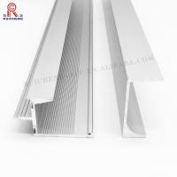 China BHMA  Aluminium Handle Profile G Profile 20mm  Width Polished for sale