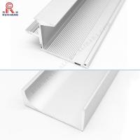China BHMA  Aluminium Handle Profile G Profile 20mm  Width Polished for sale