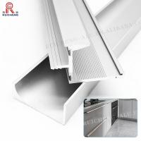 China BHMA  Aluminium Handle Profile G Profile 20mm  Width Polished for sale