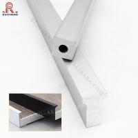 China Powder Coated Aluminium Finger Pull Handles AA6063 Material 3mm Thickness for sale
