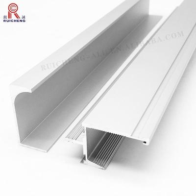 China Kitchen Cabinet Aluminum Handle Profile Customized 6063 T5 Extrusions for sale
