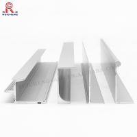 China J Profile Aluminium Profile Trim Handle , 1.2mm Brushed Aluminum Drawer Pulls for sale
