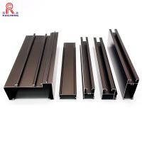China Sandblasted Aluminium Window Profile Weather Resistant 6000mm Length for sale