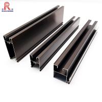 China Sandblasted Aluminium Window Profile Weather Resistant 6000mm Length for sale