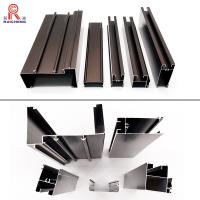 China Sandblasted Aluminium Window Profile Weather Resistant 6000mm Length for sale